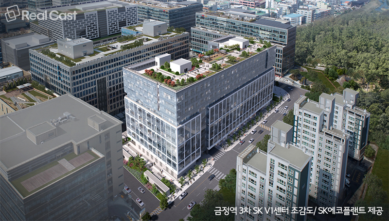 고정수요 품은 지식산업센터 ‘금정역 3차 SK V1센터’ 눈길